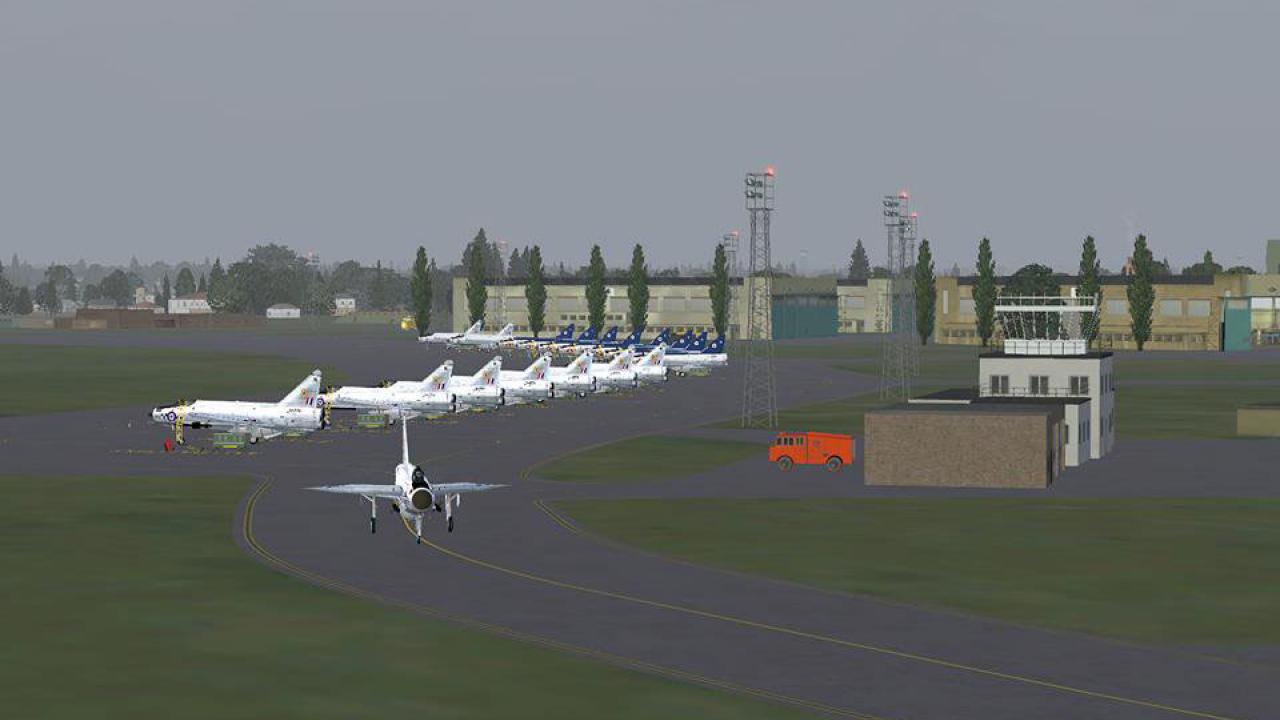 RAF Leconfield Scenery for FSX/P3D by Team SDB