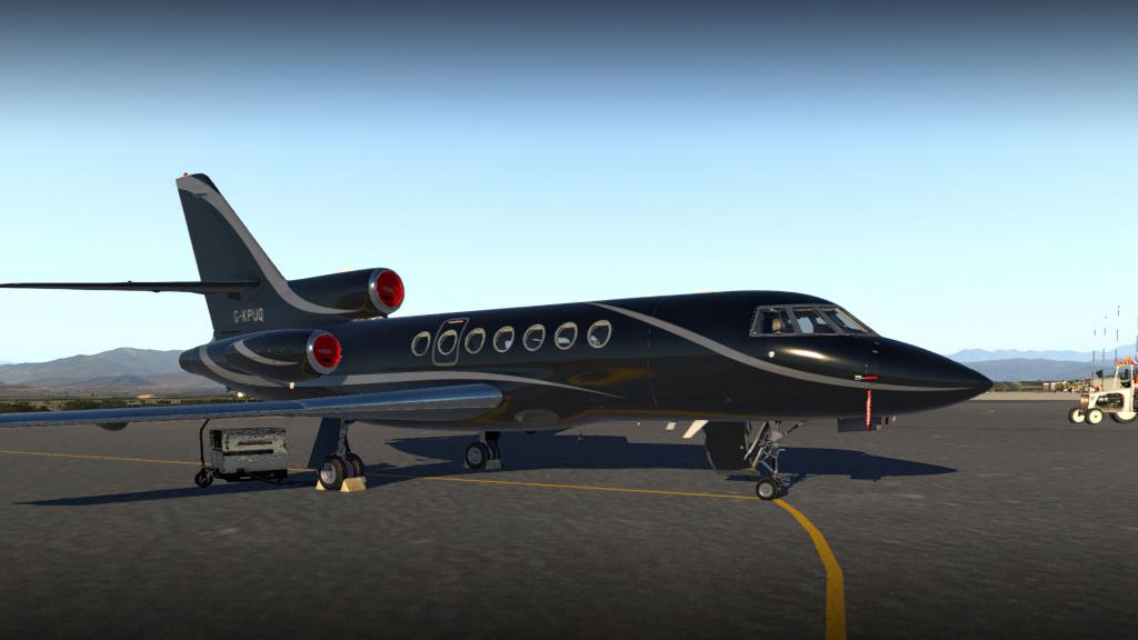 Dassault Falcon 50EX for X-Plane by Carenado