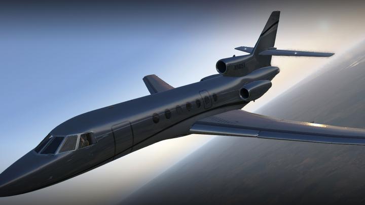 Dassault Falcon 50EX for X-Plane by Carenado