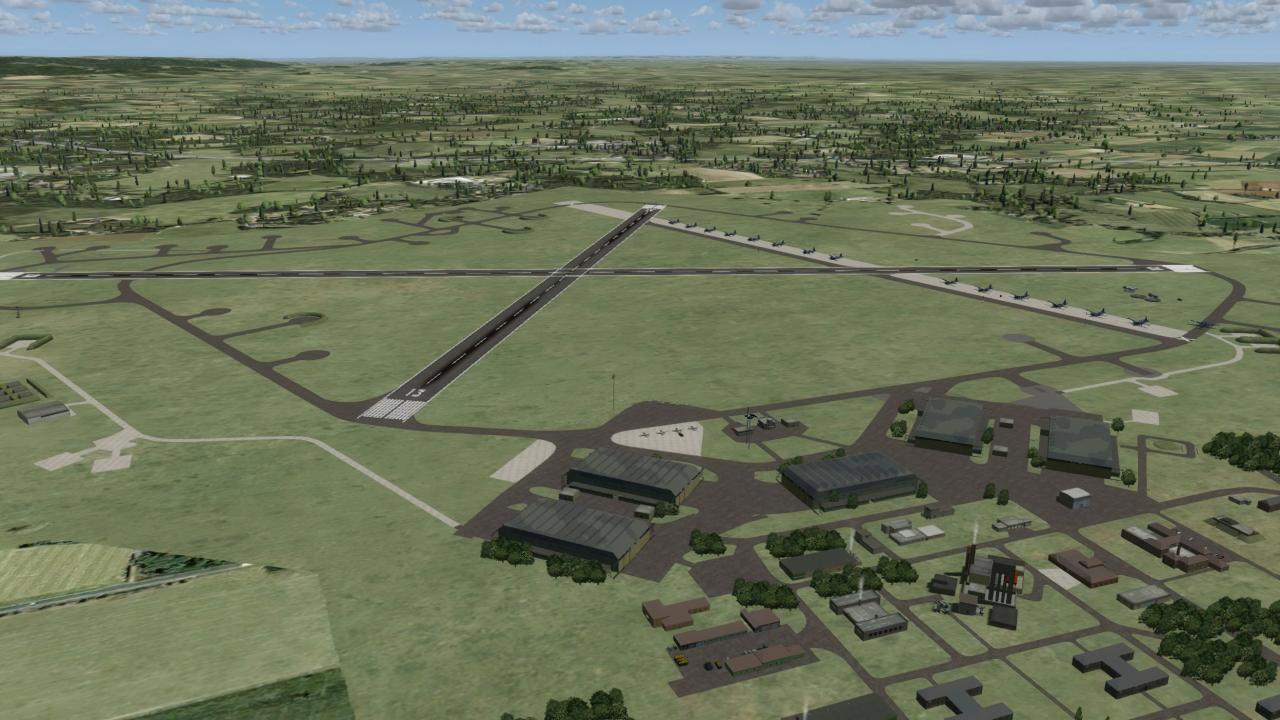 RAF Topcliffe Scenery for P3D by Team SDB