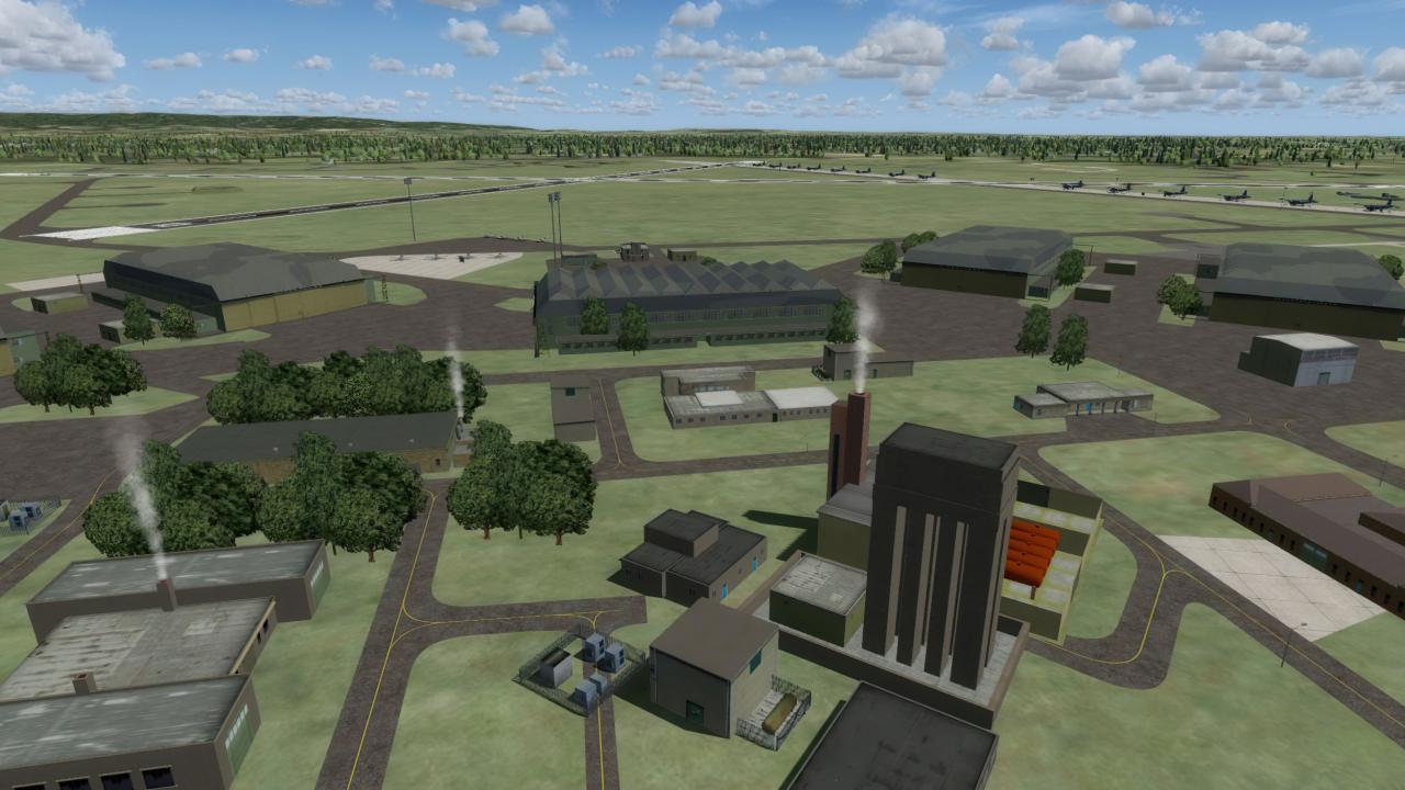 RAF Topcliffe Scenery for P3D by Team SDB