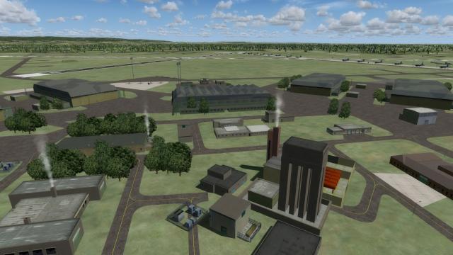 RAF Topcliffe Scenery for P3D by Team SDB
