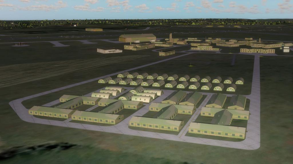 RAF Ludford Magna Scenery for P3D by Team SDB