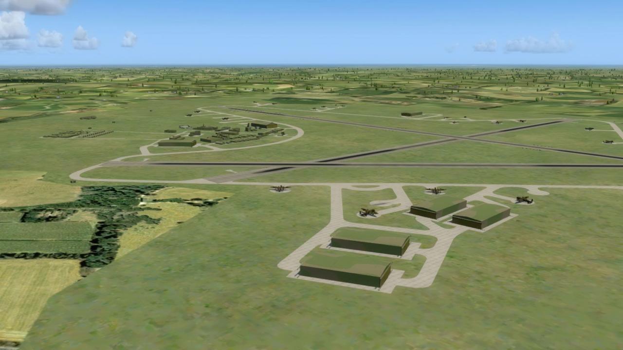 RAF Ludford Magna Scenery for P3D by Team SDB