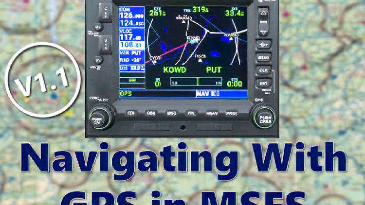 Navigating With GPS in MSFS (2020) Tutorial Video by TopSkills