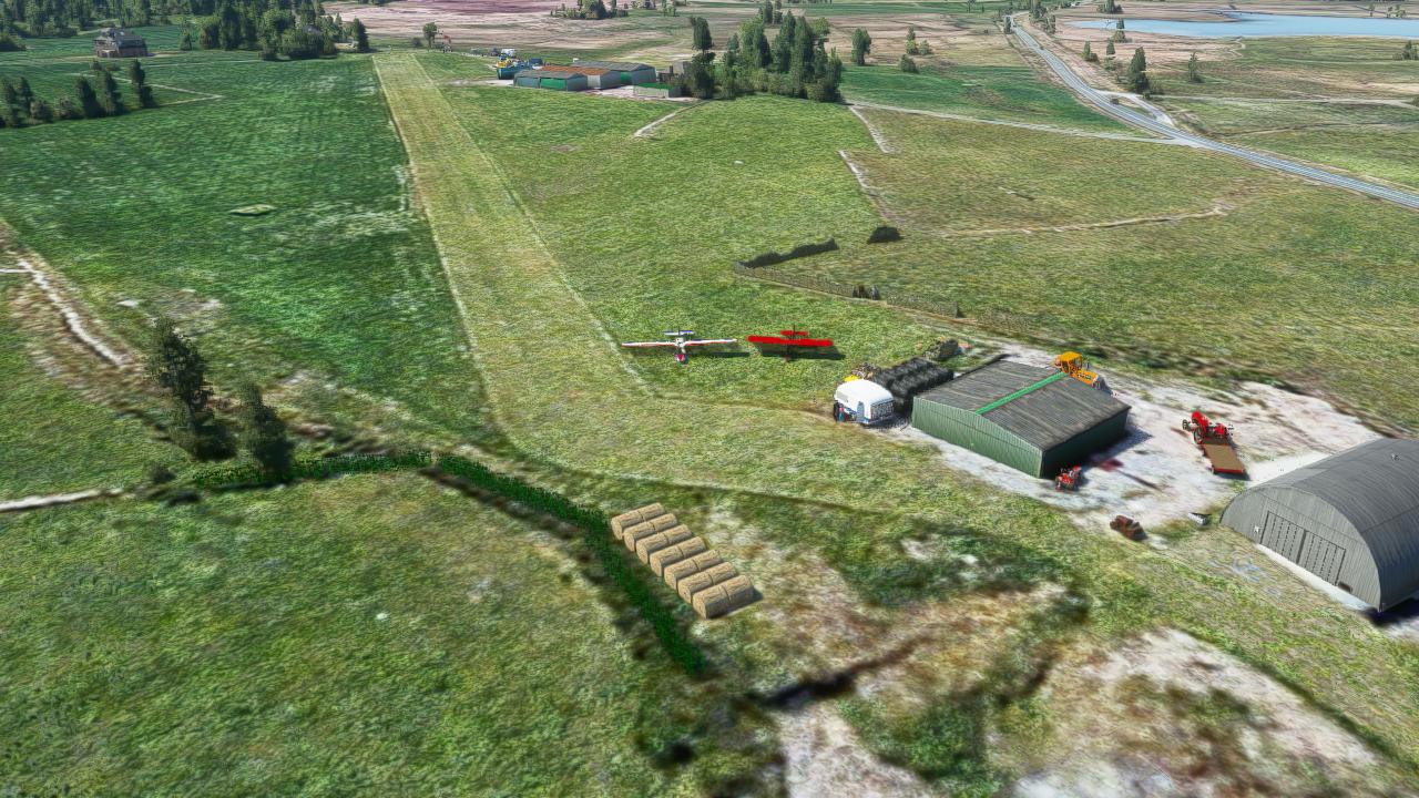 UK Airfields & Farm/Grass Strips Scenery Vol. 8 for MSFS by Neil Birch