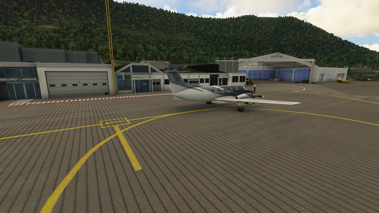 Ørsta-Volda Airport (ENOV) Scenery for MSFS by Aerosoft