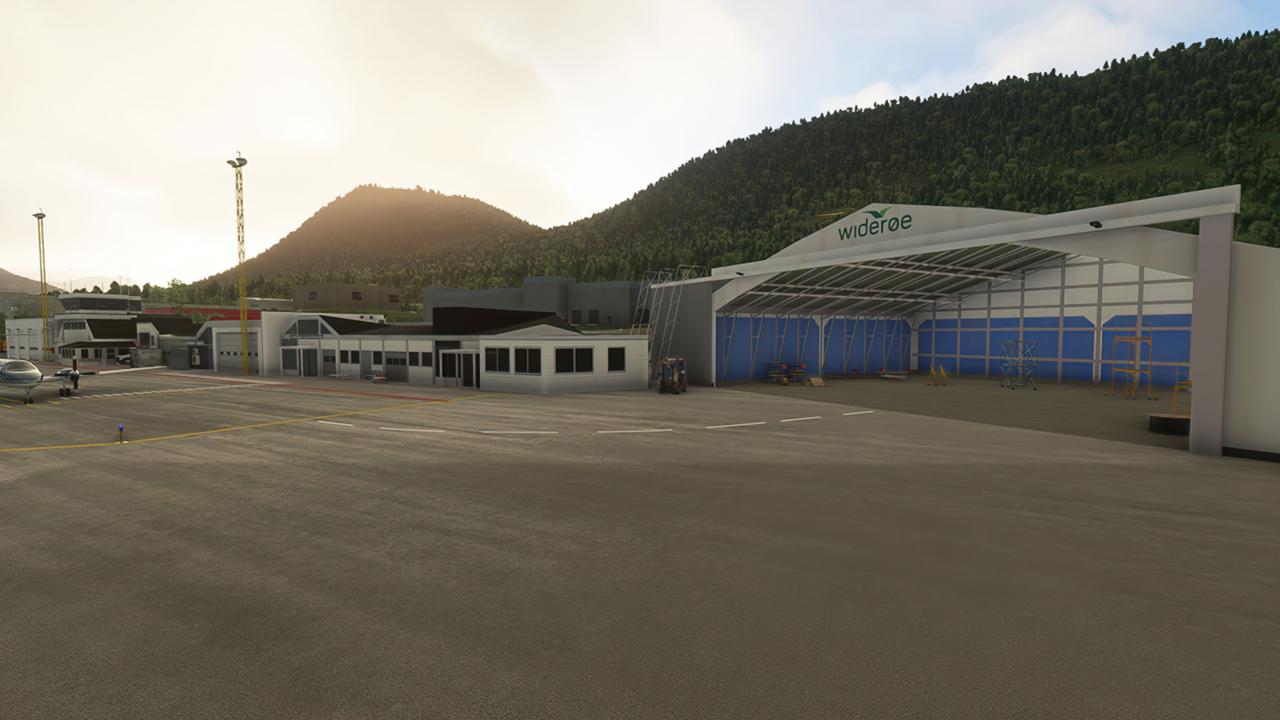 Ørsta-Volda Airport (ENOV) Scenery for MSFS by Aerosoft