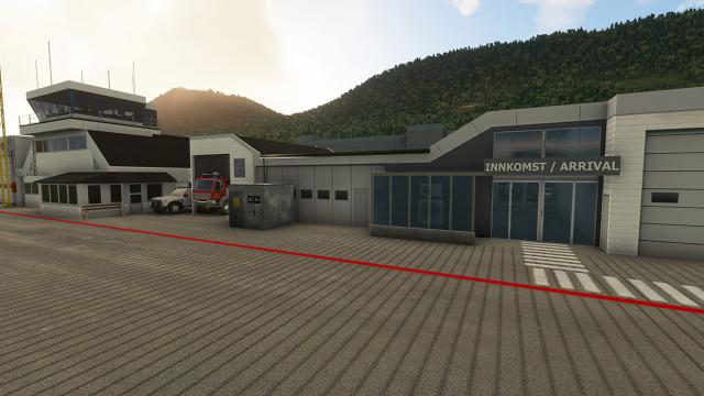 Ørsta-Volda Airport (ENOV) Scenery for MSFS by Aerosoft