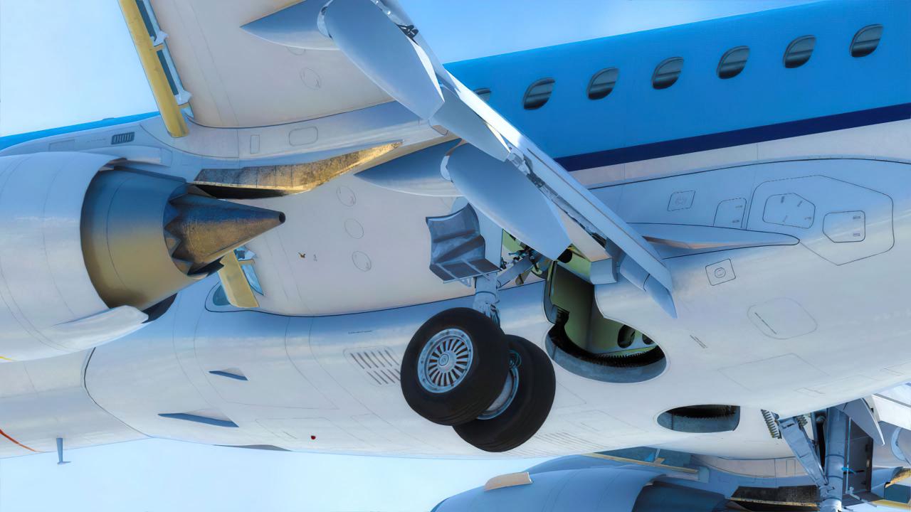 Embraer E-Jets E170 & E190 V3 for P3D by feelthere