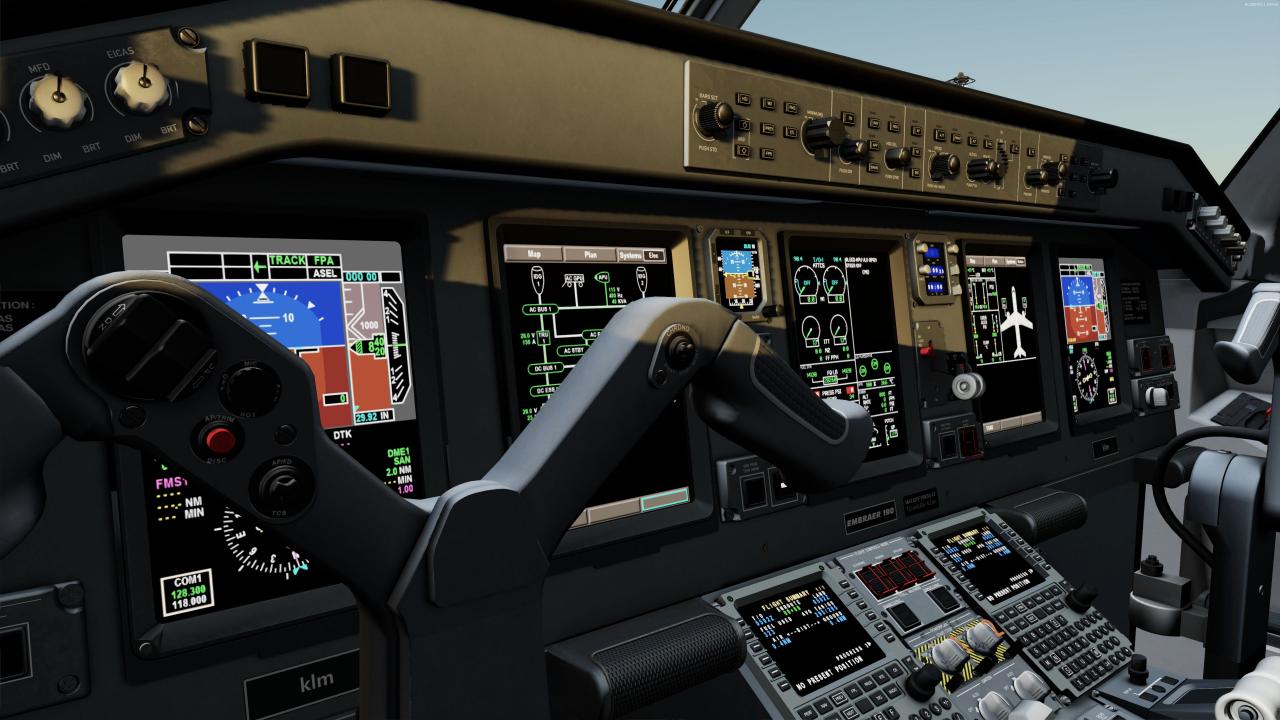 Embraer E-Jets E170 & E190 V3 for P3D by feelthere