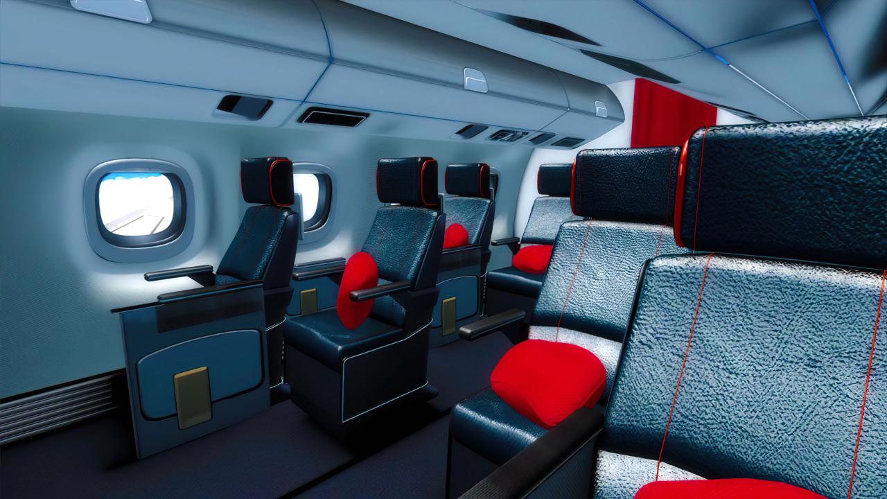 Embraer E-Jets E170 & E190 V3 for P3D by feelthere