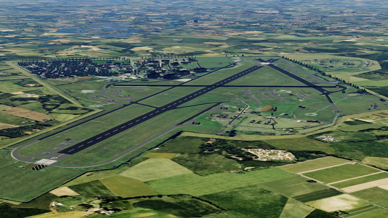RAF Wyton (TSR2) Scenery for P3D by Team SDB