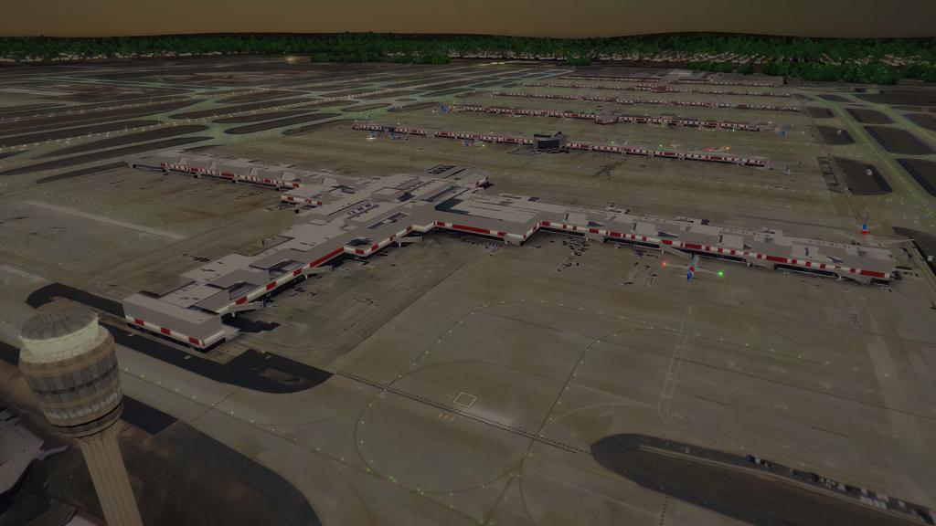 Hartsfield-Jackson Atlanta International (KATL) Expansion for Tower! 3D ...