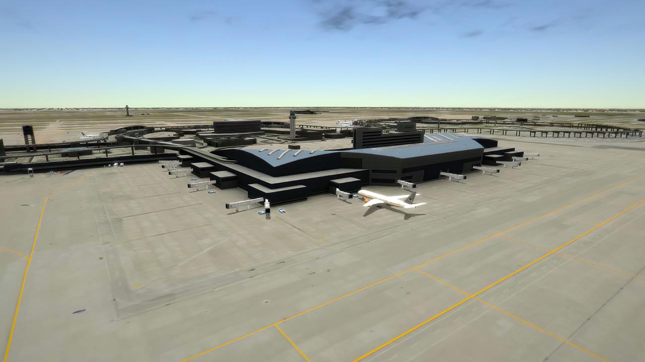 Dallas Fort Worth International (KDFW) Expansion for Tower! 3D by feelthere