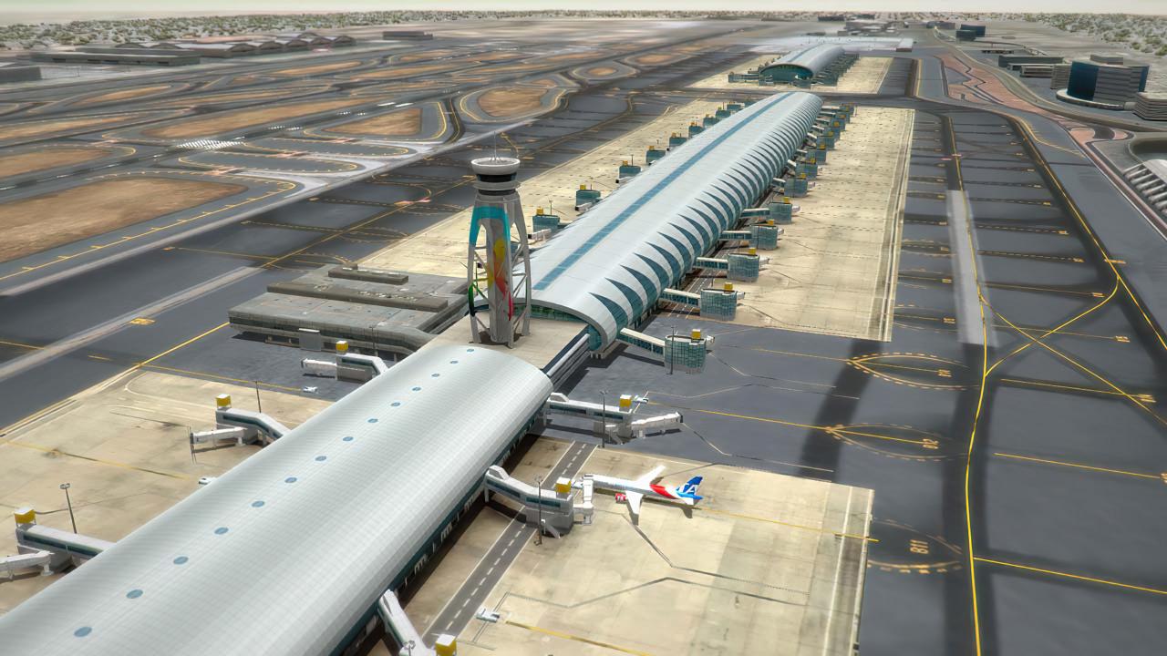 Dubai International (OMDB) Expansion for Tower! 3D by feelthere