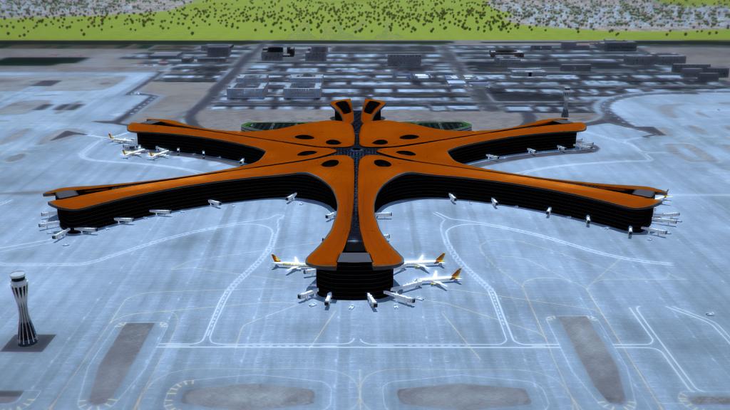 Daxing International (ZBAD) Expansion for Tower! 3D by feelthere