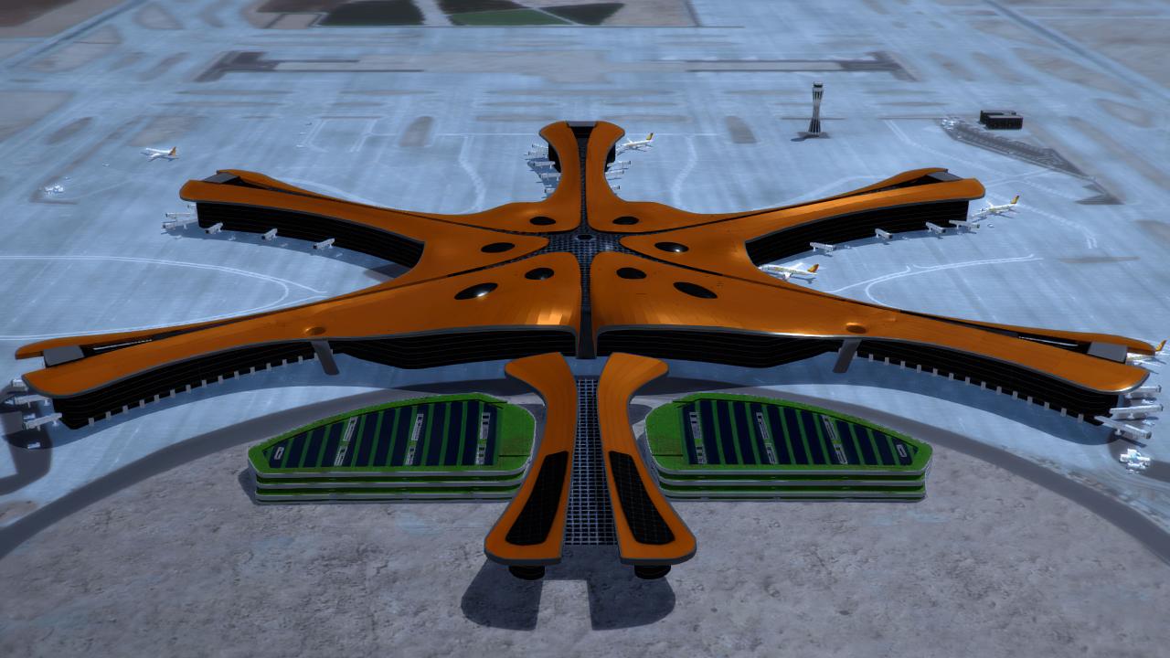 Daxing International (ZBAD) Expansion for Tower! 3D by feelthere