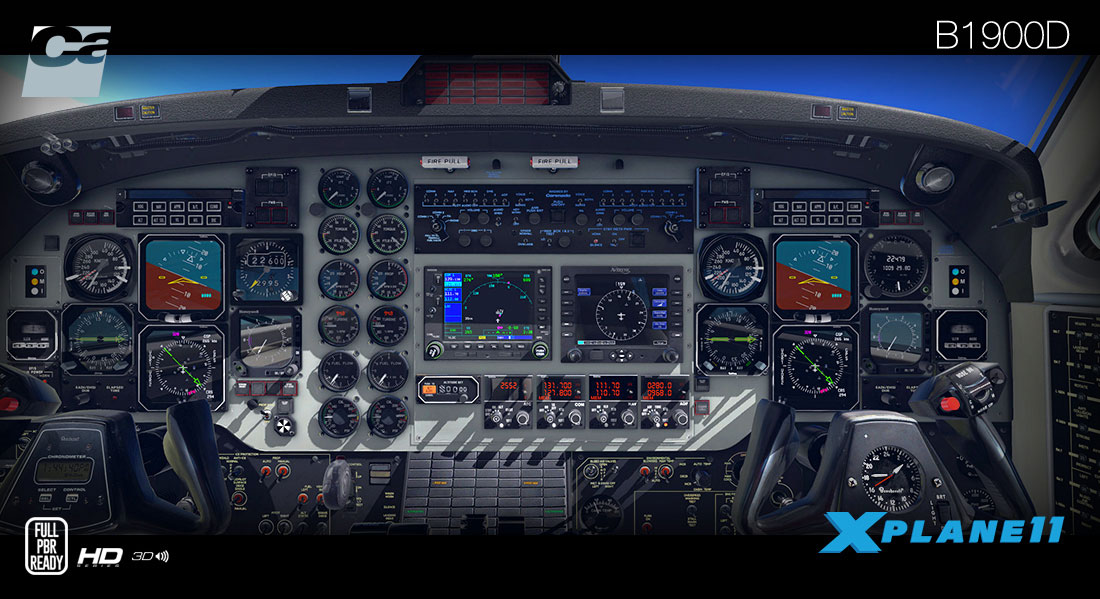 Beechcraft 1900D HD Series for X-Plane by Carenado