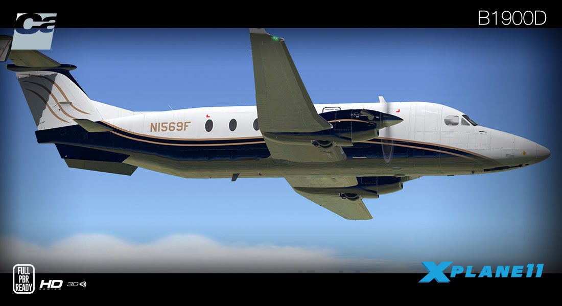 1900d Beechcraft Flight Simulator