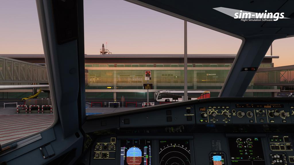 Menorca Airport (LEMH) Scenery for MSFS (sim-wings) by Aerosoft