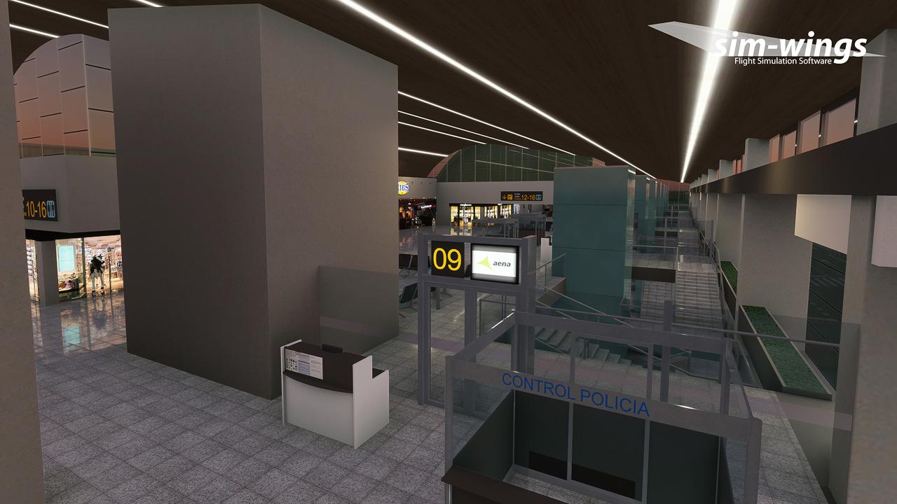 Menorca Airport (LEMH) Scenery for MSFS (sim-wings) by Aerosoft