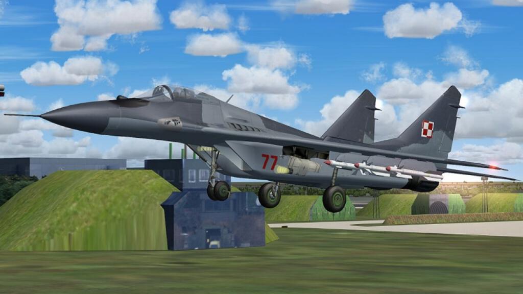 MiG-29 Fulcrum for FSX/FS2004 by First Class Simulations