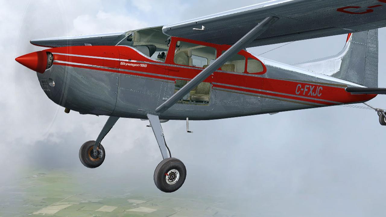 Cessna C185F Skywagon for FSX/P3D by Carenado