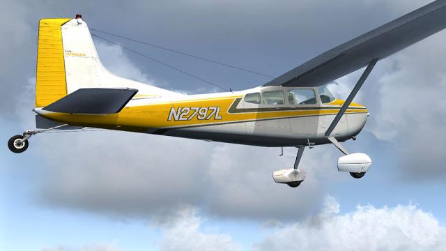 Cessna C185F Skywagon for FSX/P3D by Carenado