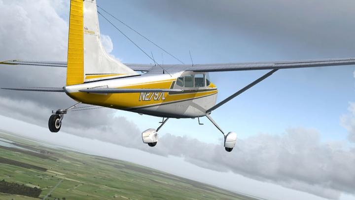 Cessna C185F Skywagon for FSX/P3D by Carenado