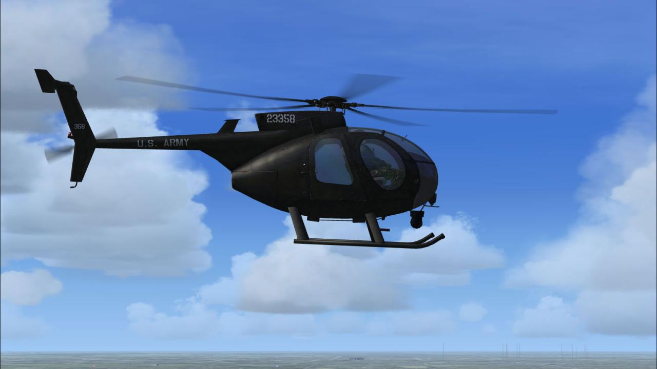 MD Helicopters MD 500 Defender for FSX by Nemeth Designs