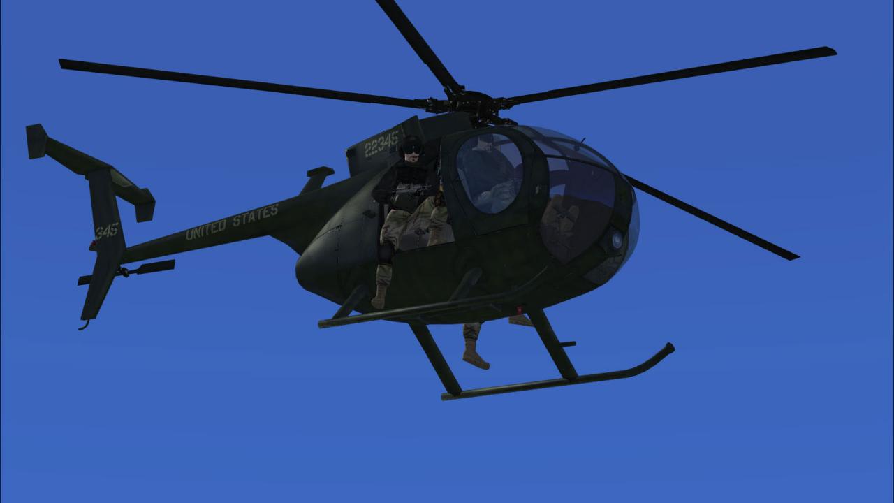MD Helicopters MD 500 Defender for FSX by Nemeth Designs