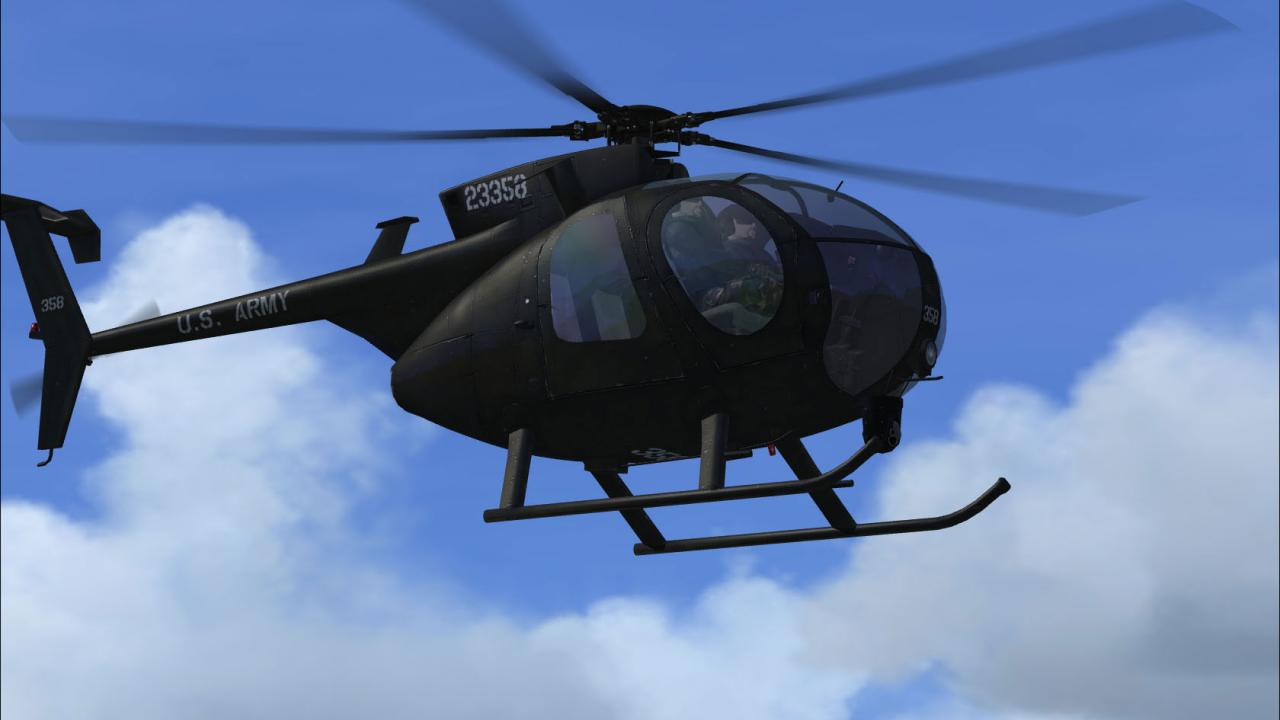 MD Helicopters MD 500 Defender for FSX by Nemeth Designs