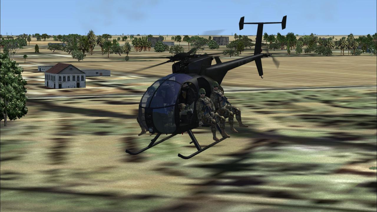 MD Helicopters MD 500 Defender for FSX by Nemeth Designs