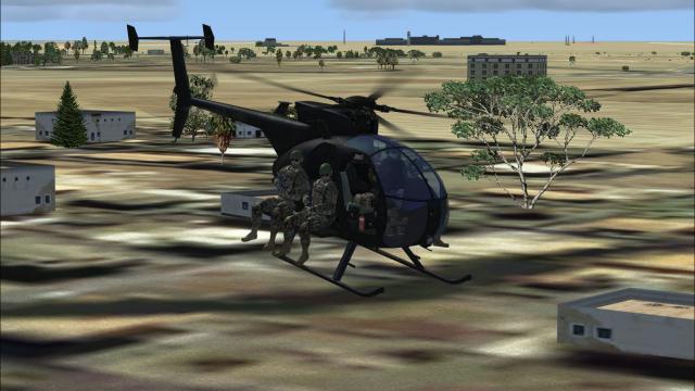 MD Helicopters MD 500 Defender for FSX by Nemeth Designs