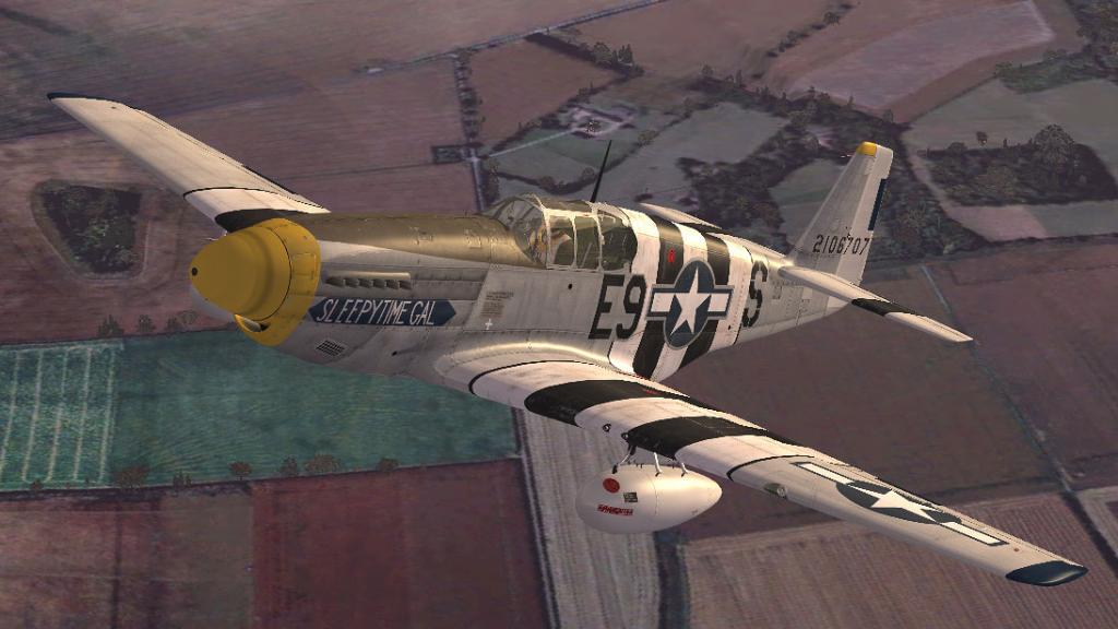P-51 Mustang Fighter Leader for FSX by Warbirdsim
