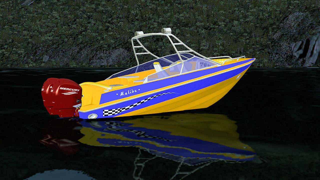 Malibu 32 Motor Boat for FSX by Deltasim Studio
