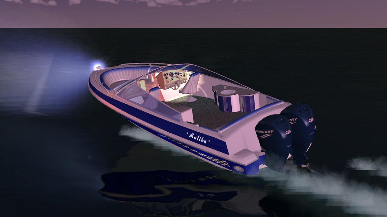 Malibu 32 Motor Boat for FSX by Deltasim Studio