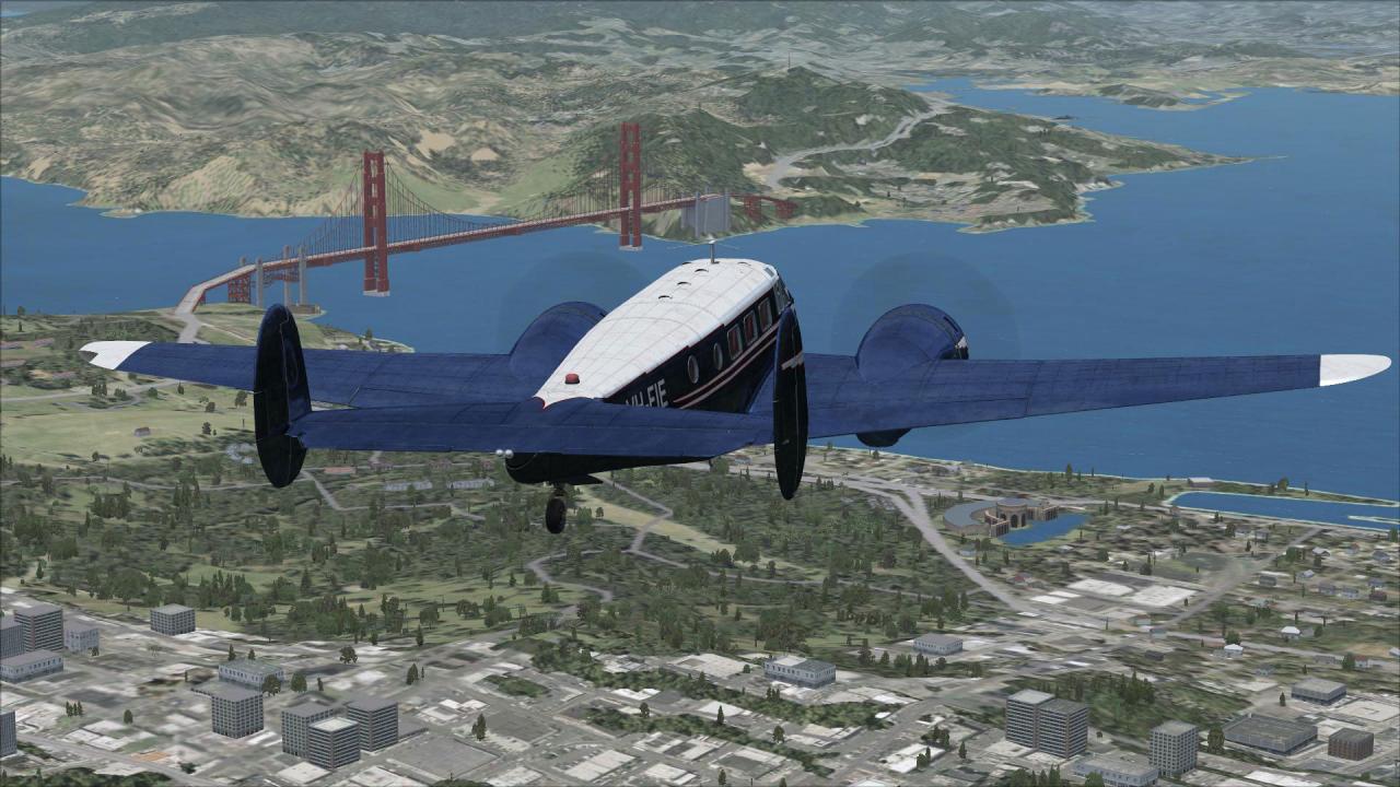 Discover: The USA (Beechcraft 18) for FSX & FS2004 by First Class ...