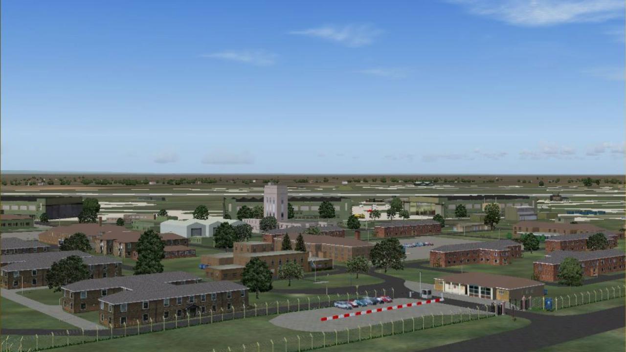 RAF Scampton Scenery for FSX/P3D by Team SDB