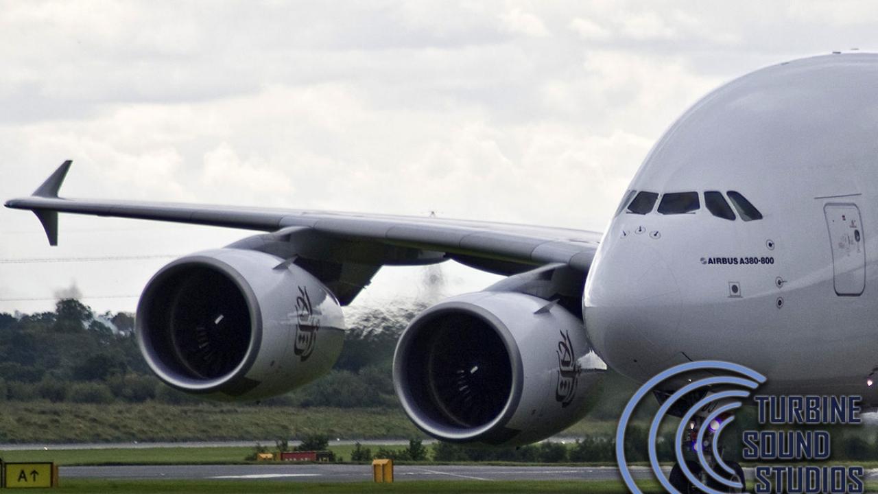 Airbus A380 GP7000 Sound Pack for FSX/P3D by Turbine Sound Studios