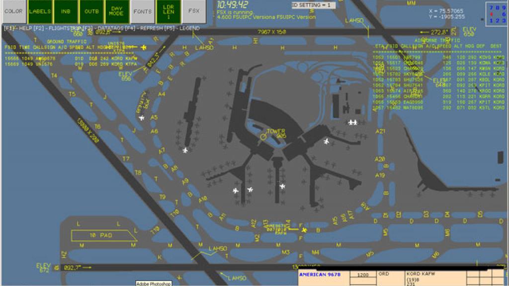 ASDE-X Airport Situational Display Enhancement for FSX by Thrill-Rider ...