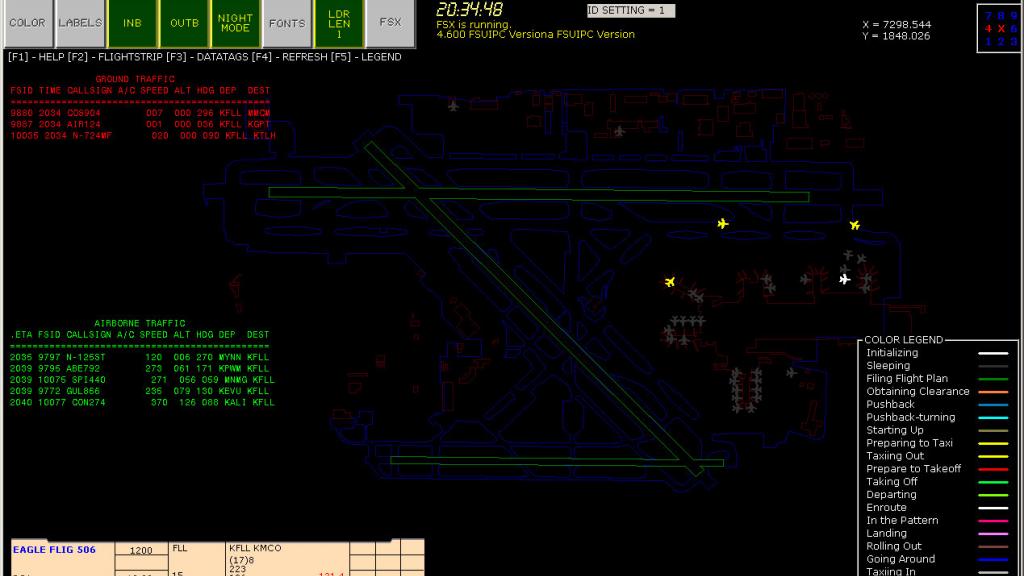 ASDE-X Airport Situational Display Enhancement for FSX by Thrill-Rider ...