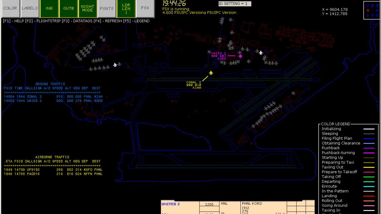 ASDE-X Airport Situational Display Enhancement for FSX by Thrill-Rider ...