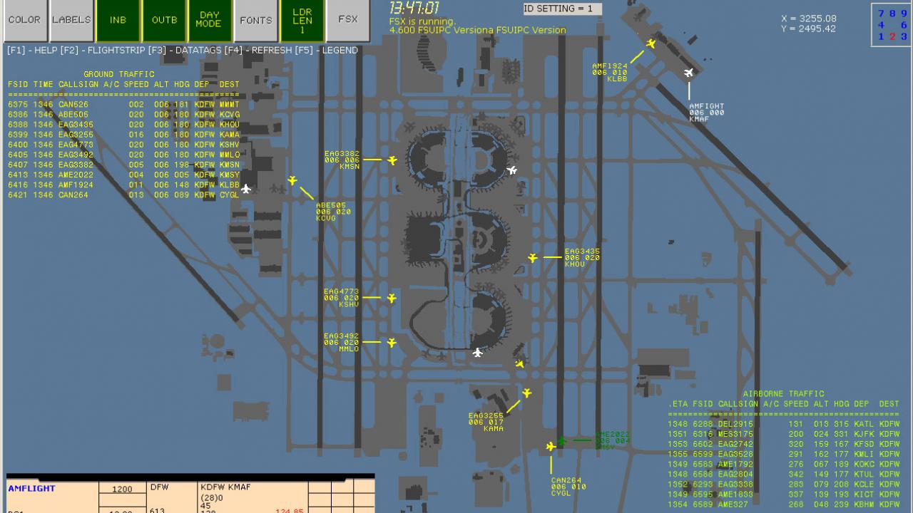 ASDE-X Airport Situational Display Enhancement for FSX by Thrill-Rider ...