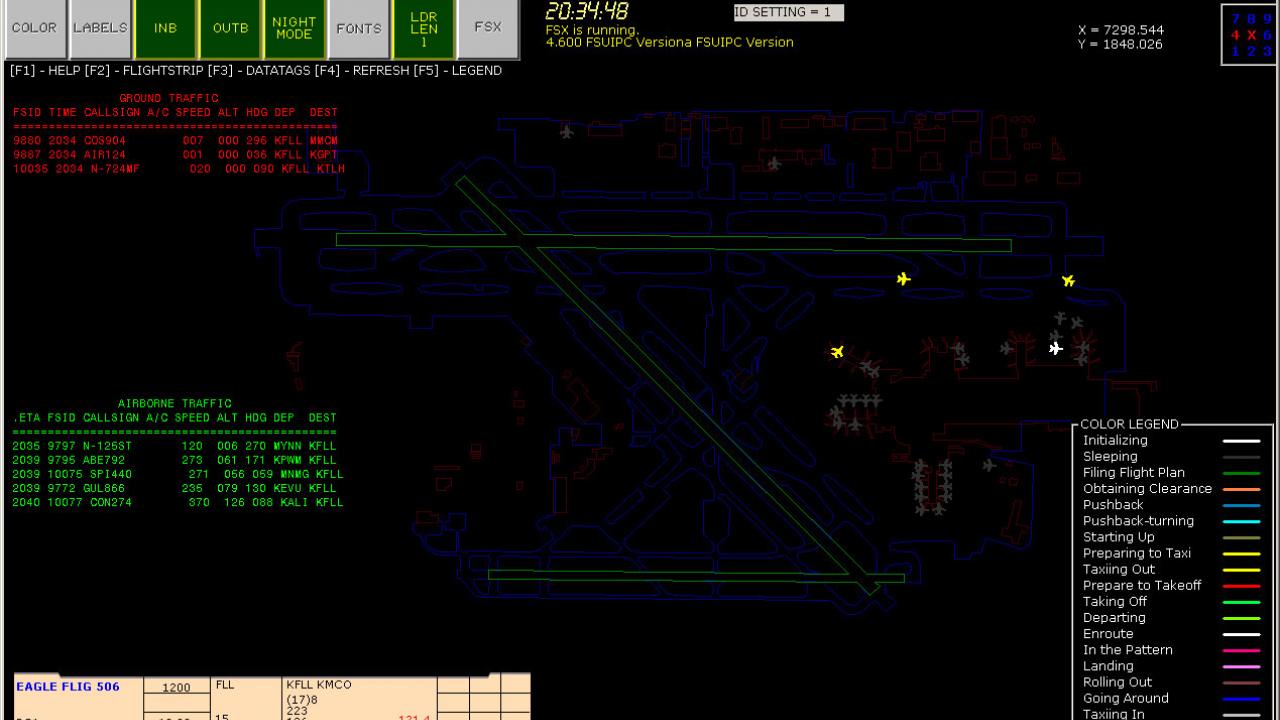 ASDE-X Airport Situational Display Enhancement for FSX by Thrill-Rider ...