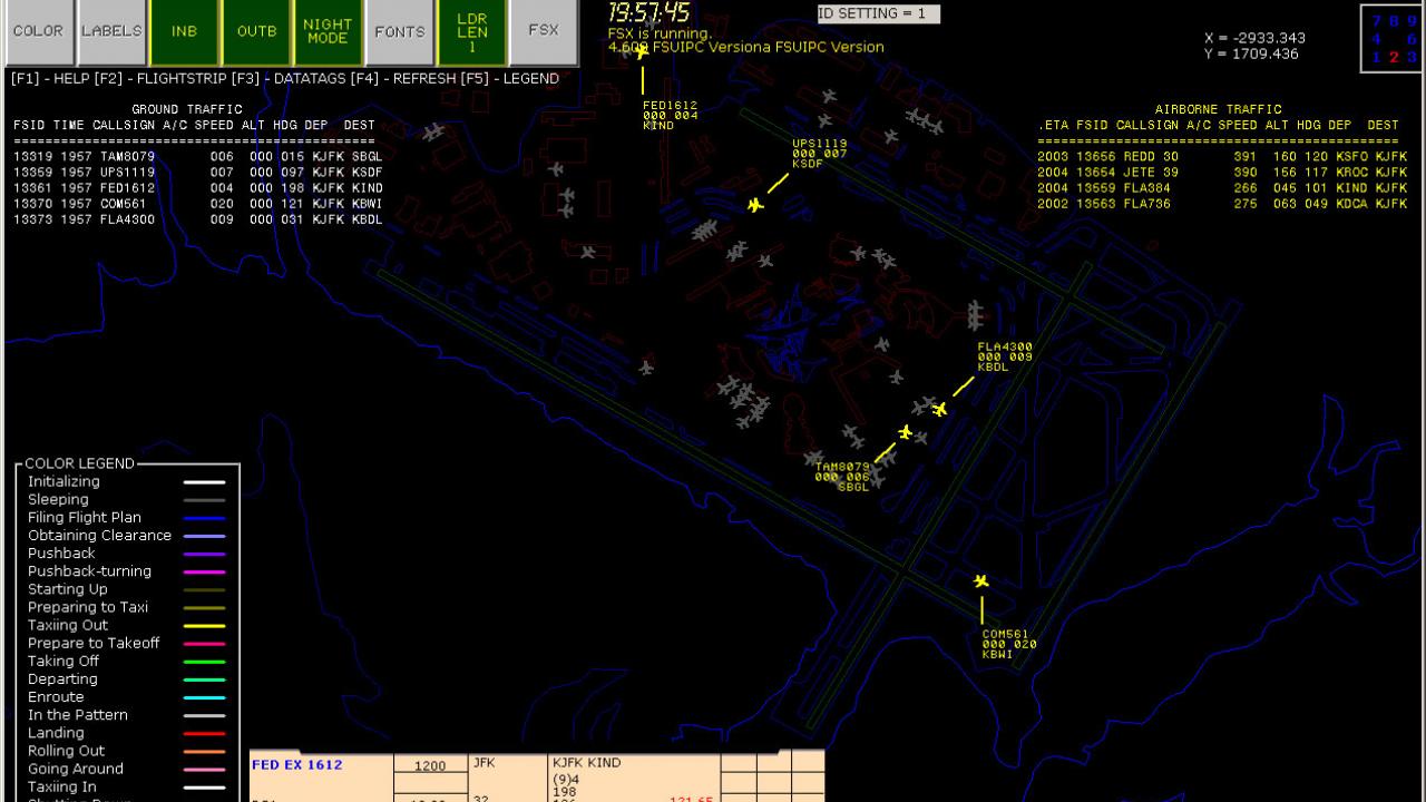 ASDE-X Airport Situational Display Enhancement for FSX by Thrill-Rider ...
