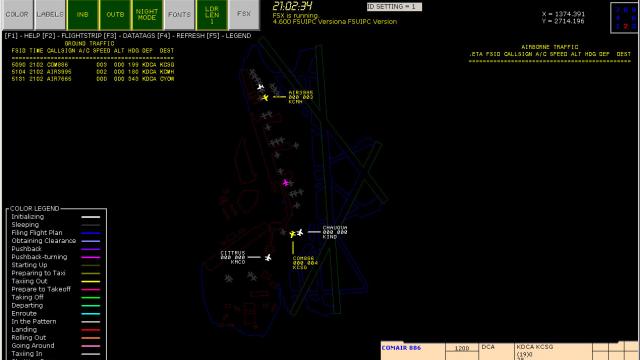 ASDE-X Airport Situational Display Enhancement for FSX by Thrill-Rider ...