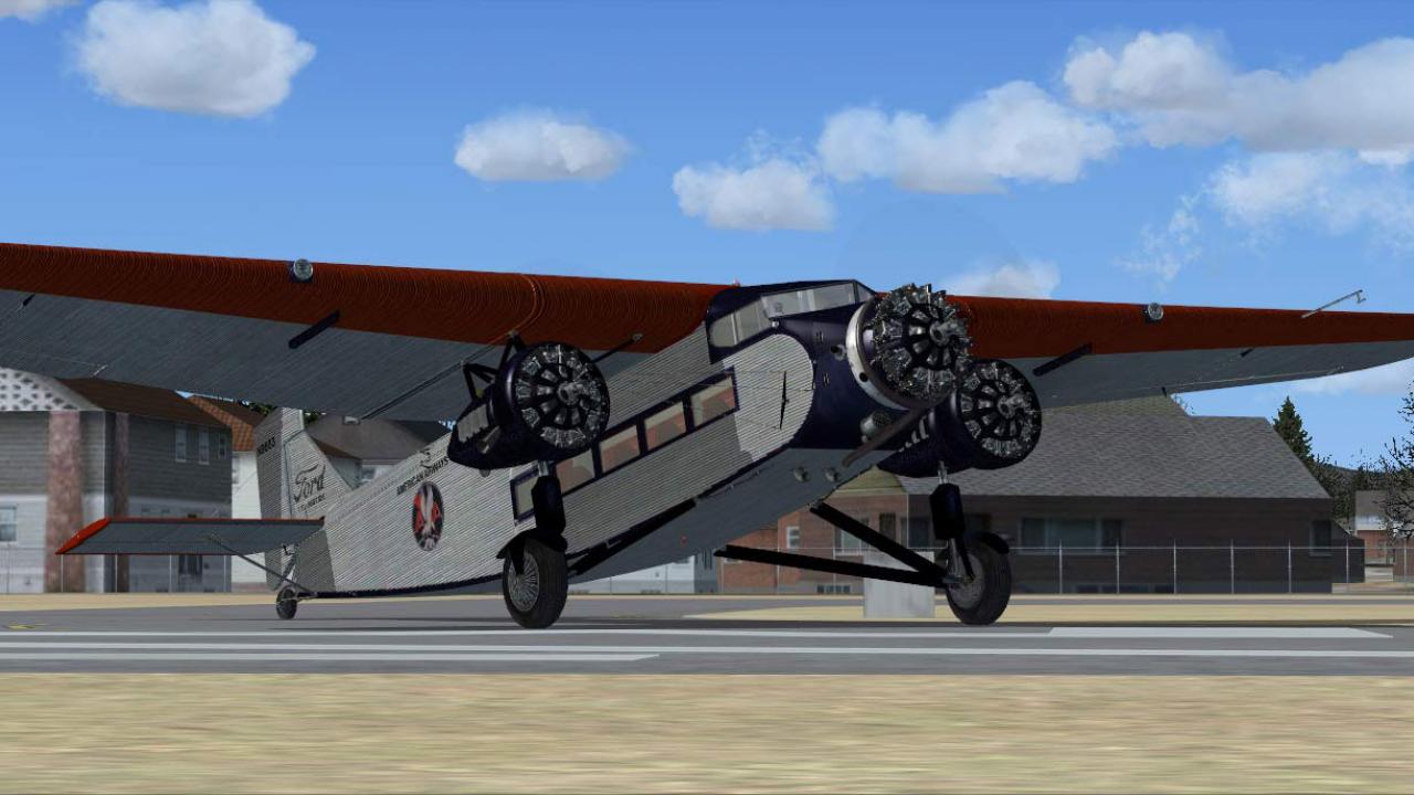 Ford Trimotor for FSX by CR1-Software