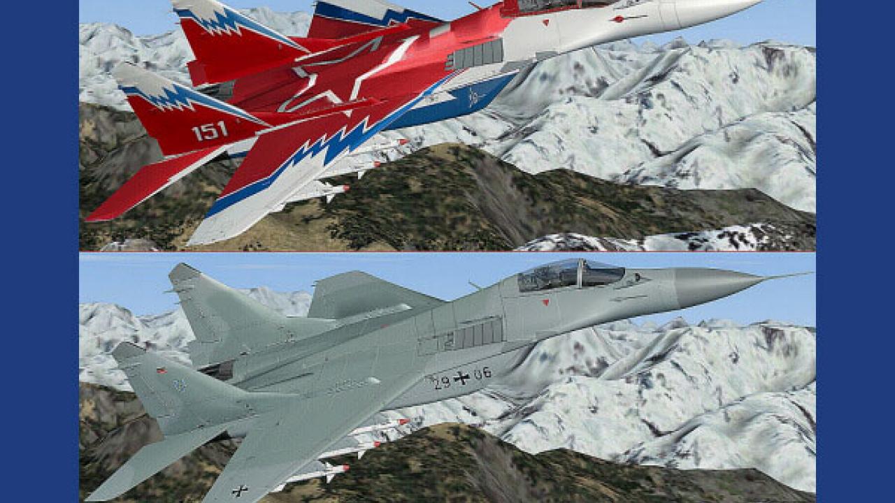 Mikoyan MiG-29 for FSX by AFS-Design